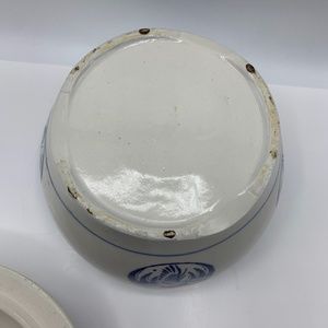 Kitchen | Vintage Japanese Ceramic Rice Pot Bowl With Lid | Poshmark